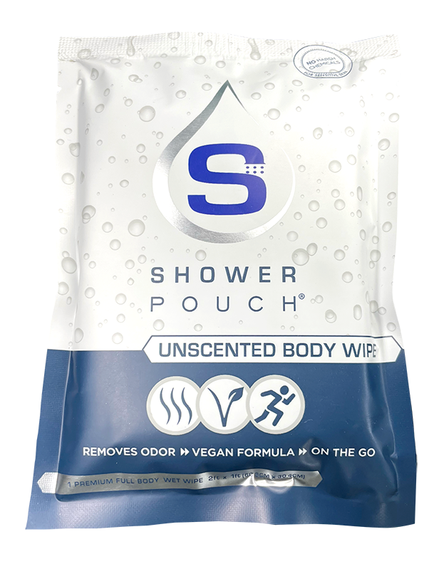 Camping Shower 10-pack Showerpouch | ShowerPouch